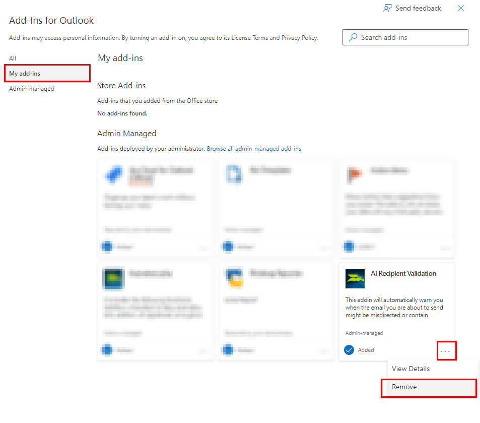 How to Uninstall the AIRV Outlook Add-in for a Single User ...