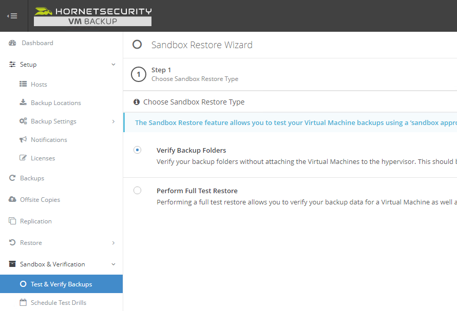 How to manually run Verification tasks – Hornetsecurity KnowledgeBase