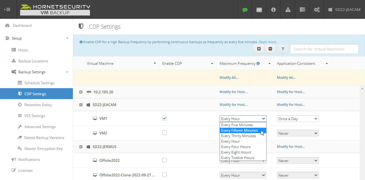 CDP – Continuous Data Protection Explained – Hornetsecurity KnowledgeBase CDP – Continuous Data Protection Explained – Hornetsecurity KnowledgeBase