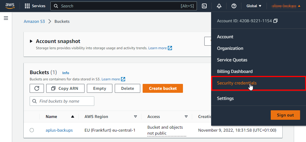 How to set up Offsite Copies to Amazon S3 – Hornetsecurity KnowledgeBase