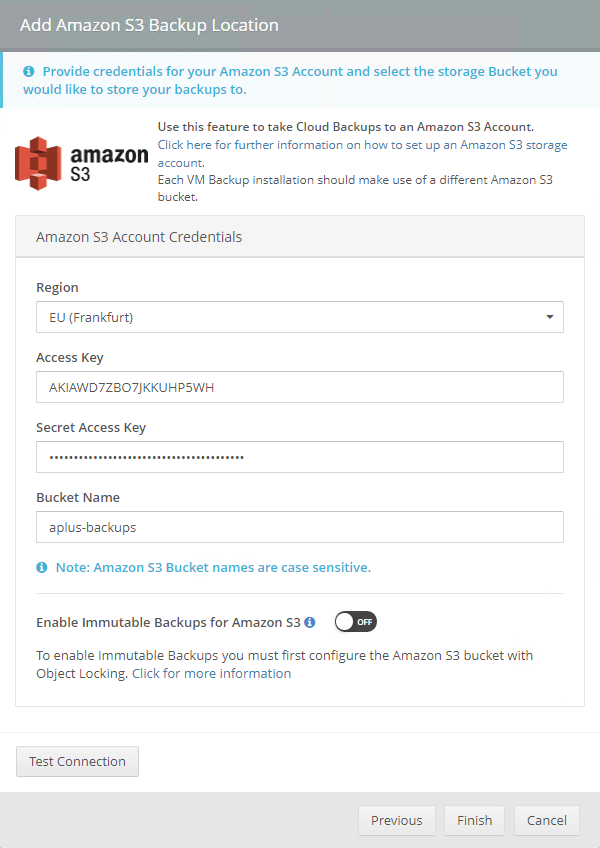 How to set up Offsite Copies to Amazon S3 – Hornetsecurity KnowledgeBase