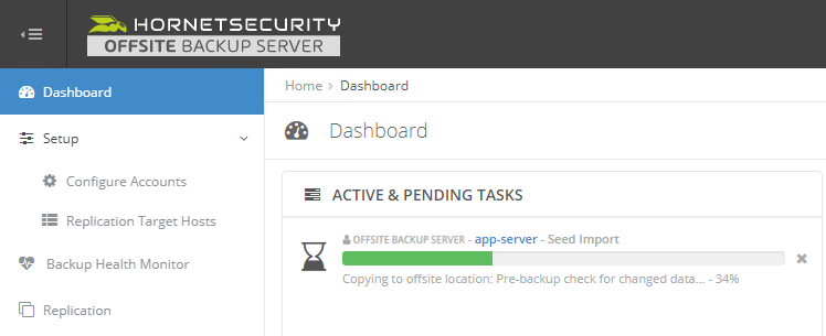 How to set up Offsite Copies over a WAN / VPN / Internet / Fiber connection – Hornetsecurity ...