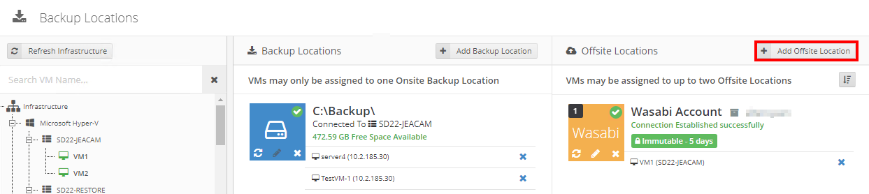 How To Set Up Offsite Copies To An Azure Cloud Storage Account Hornetsecurity Knowledgebase