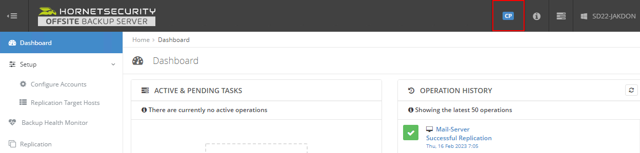 Adding Your First Offsite Backup Server To Cp Hornetsecurity Knowledgebase