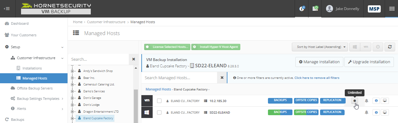 How do I activate Subscription Licensing for a host with Perpetual ...