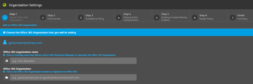 Adding your Microsoft 365 Organization – Hornetsecurity KnowledgeBase