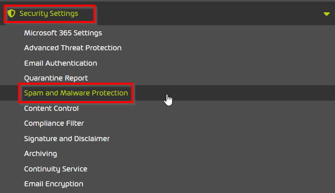 What does the error "This action is not allowed for this email type ...