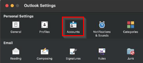 How to change the connection protocol in a mail client ...