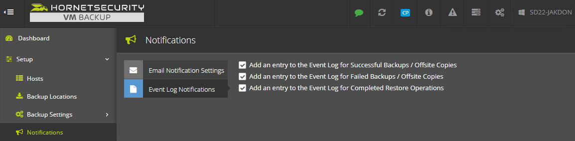 Setting up Notifications – Hornetsecurity KnowledgeBase