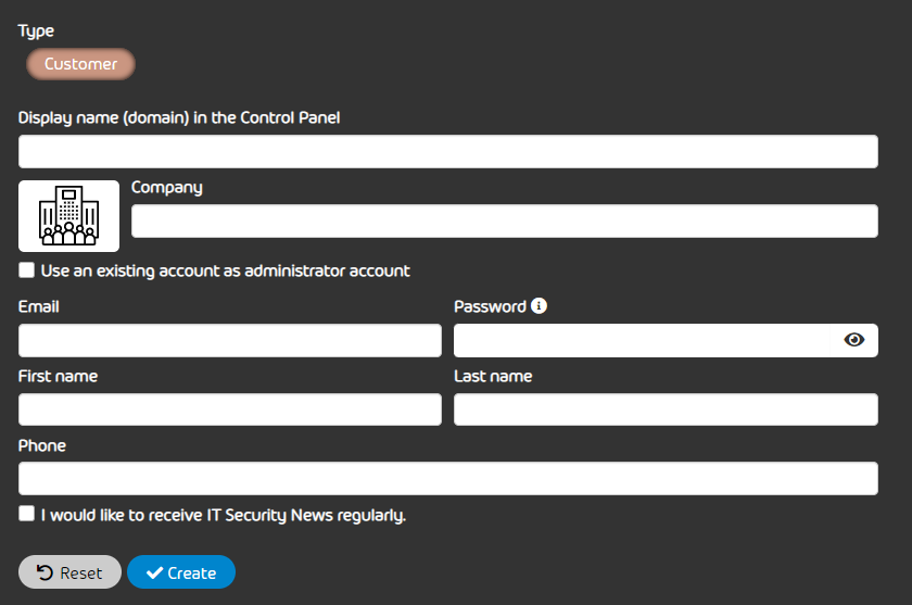How To Add New Customers for Partners Only Hornetsecurity KnowledgeBase